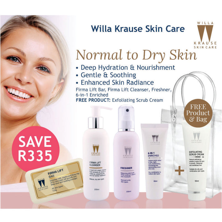 Willa Krause Skin Care - Normal to Dry Skin - Combo Set 015 – Phoera ...