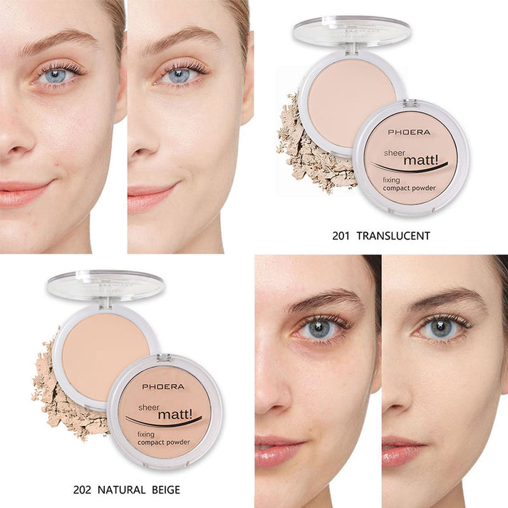 PHOERA Compact Foundation Pressed Powder – Phoera Cosmetics
