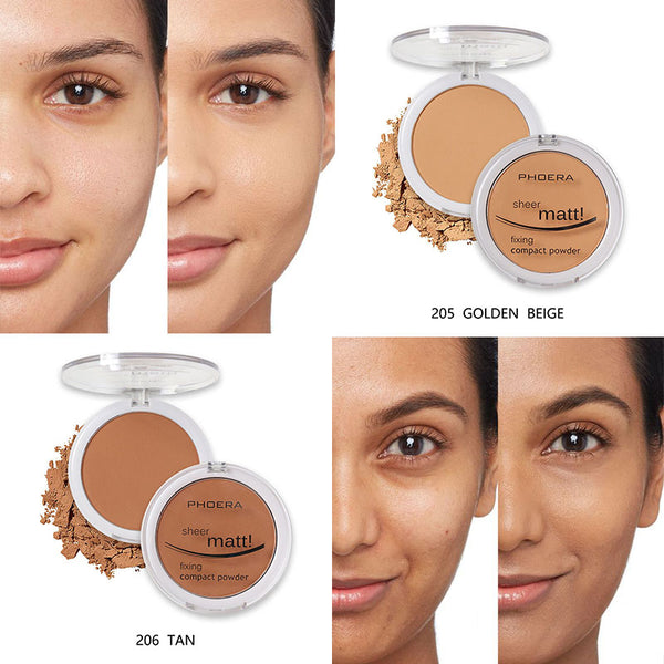 PHOERA Compact Foundation Pressed Powder – Phoera Cosmetics